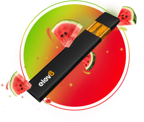 Vape Pen Watermelon Splash (Relajación AM) Elev8 | Vape CBD